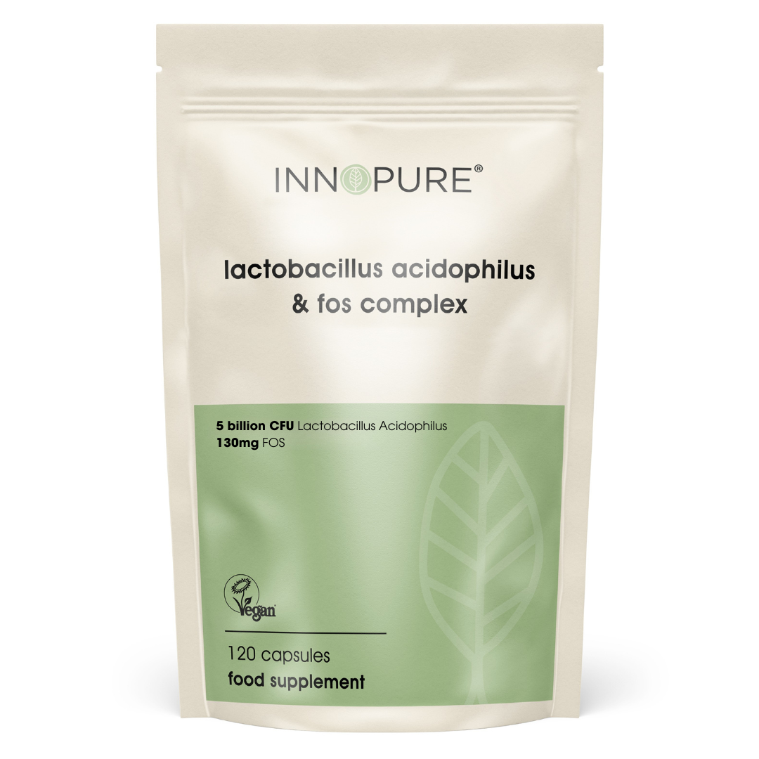 Probiotics & Prebiotics - Lactobacillus Acidophilus & FOS Complex | 12 ...