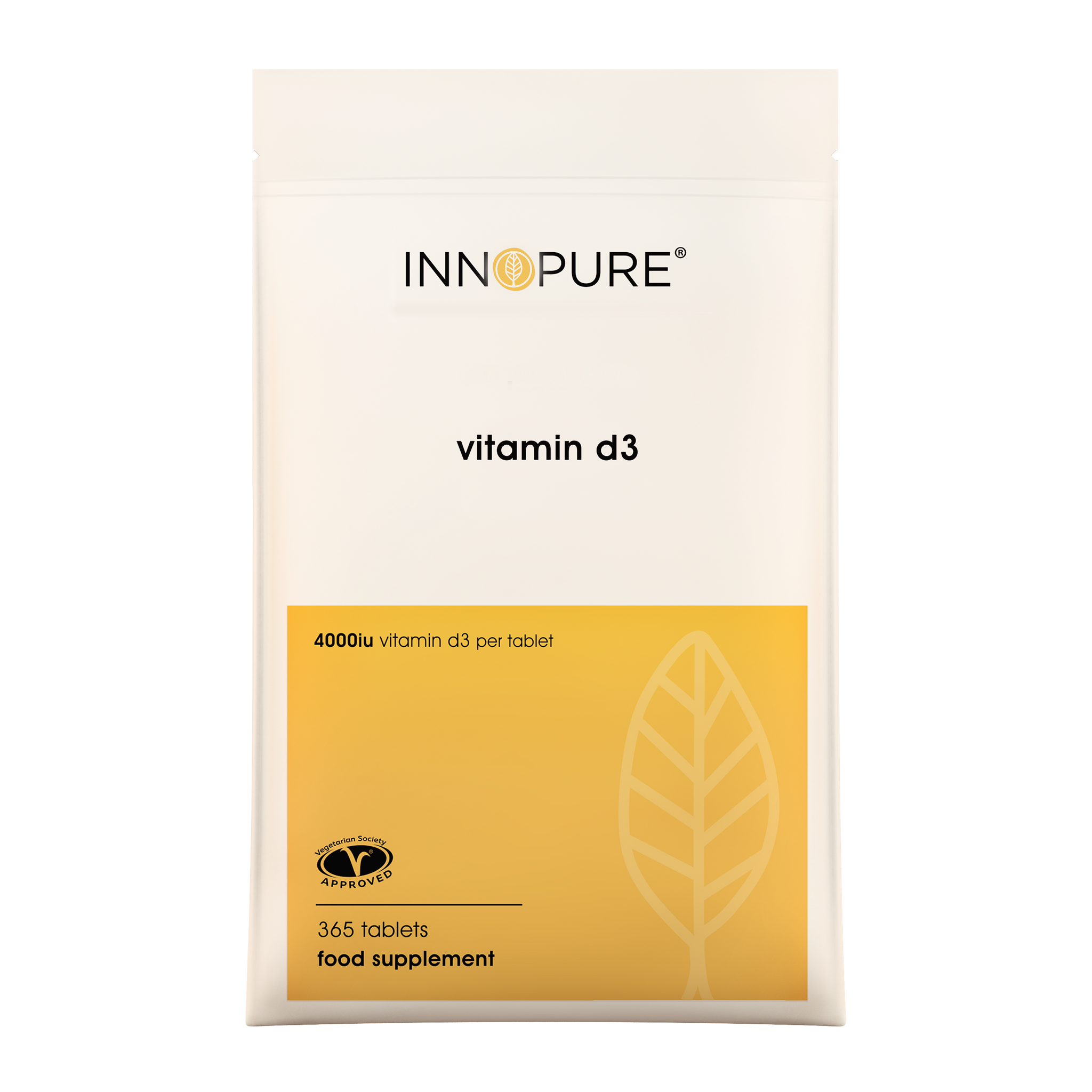 Vitamin D3 4000 IU, 365 Tablets – Innopure